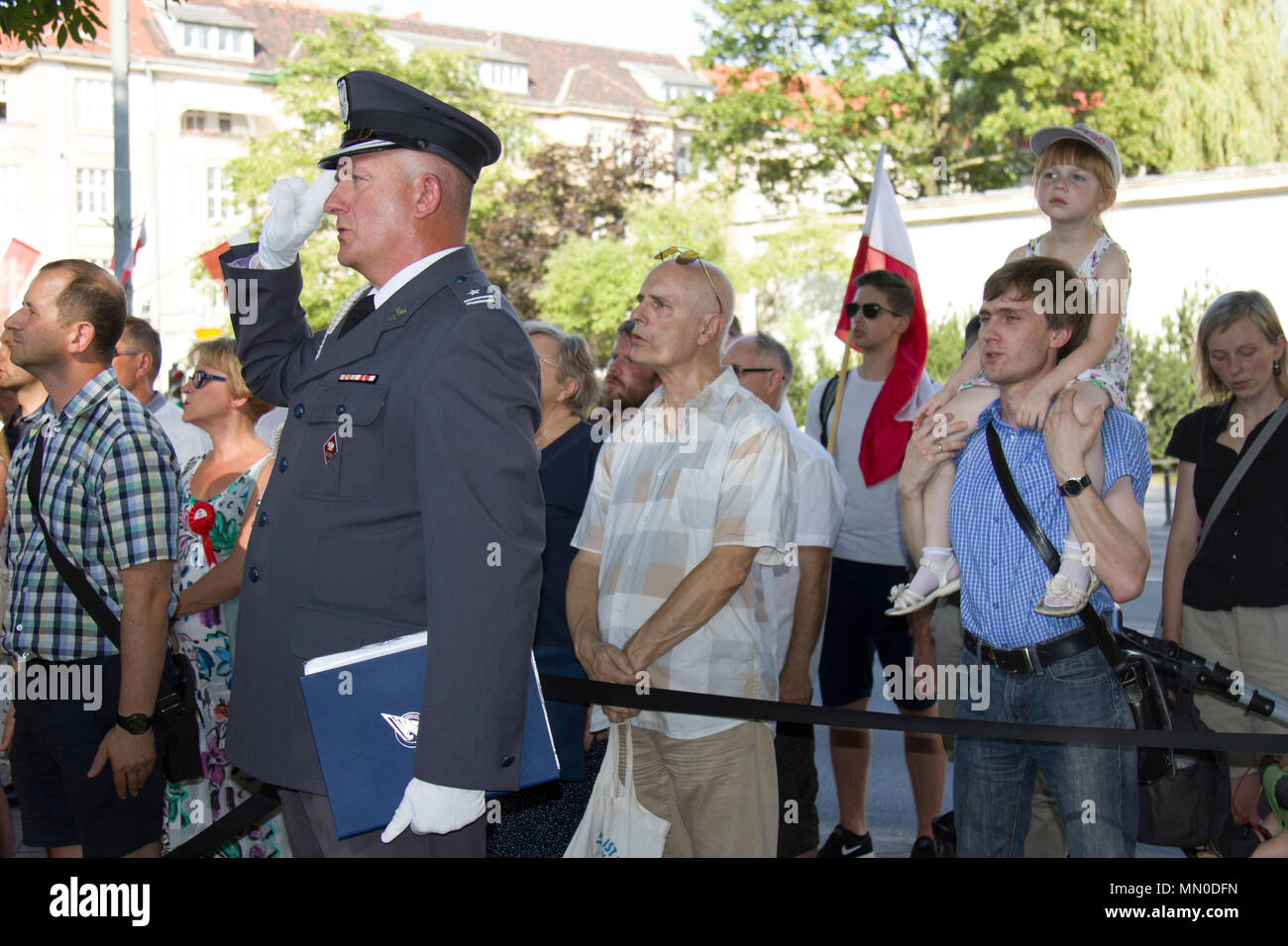 Polish national anthem event hi-res stock photography and images - Alamy