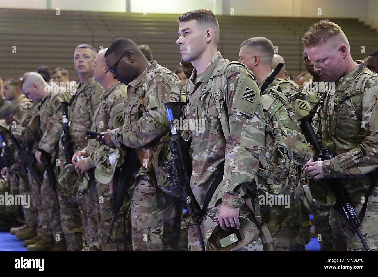 Soldiers of Headquarters and Headquarters Battalion, 3rd Infantry ...