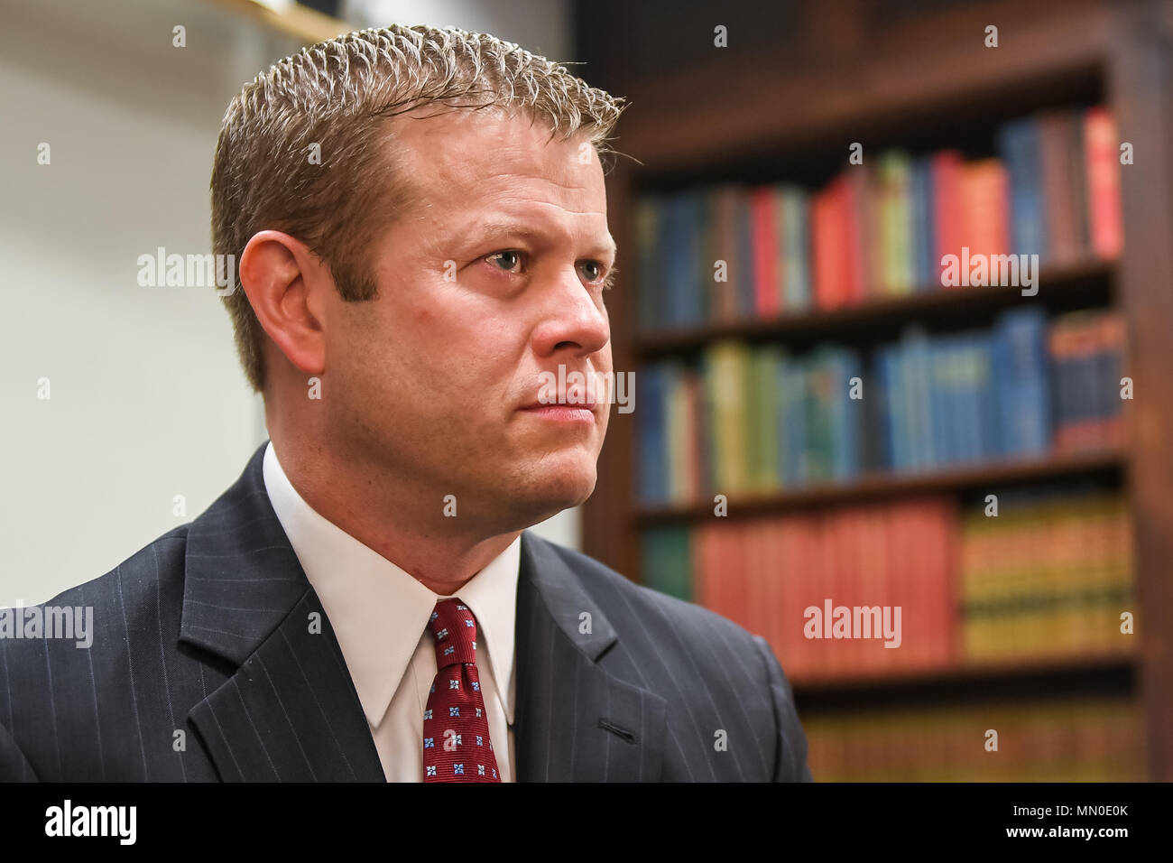 Under Secretary of the U.S. Army Ryan D. McCarthy poses for his ...