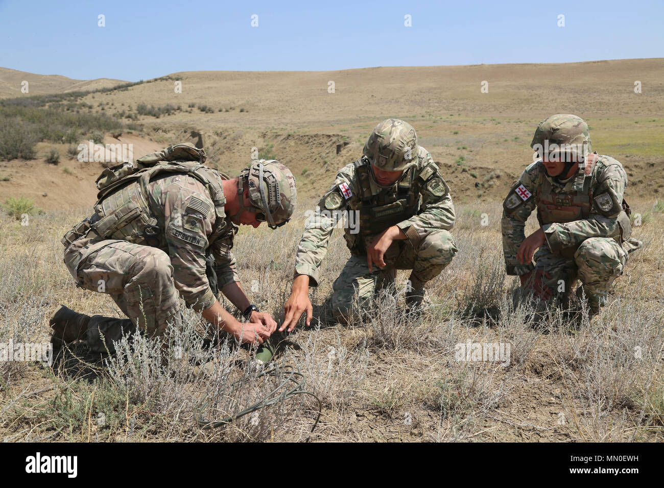Georgian armed forces eod hi-res stock photography and images - Alamy