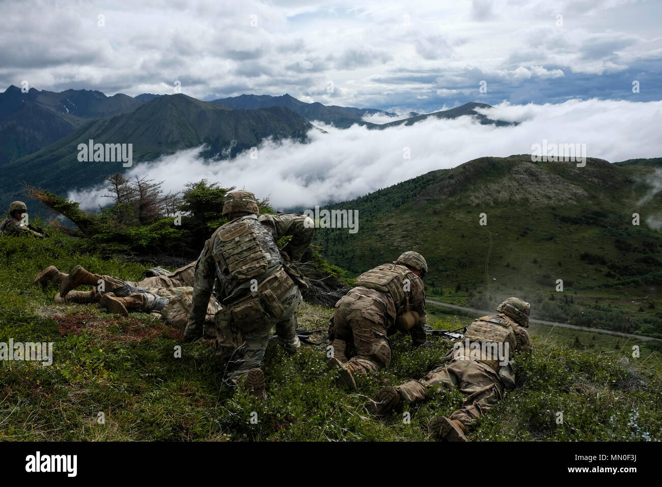 Paratroopers of Charlie Company, 3rd Battalion, 509th Parachute ...