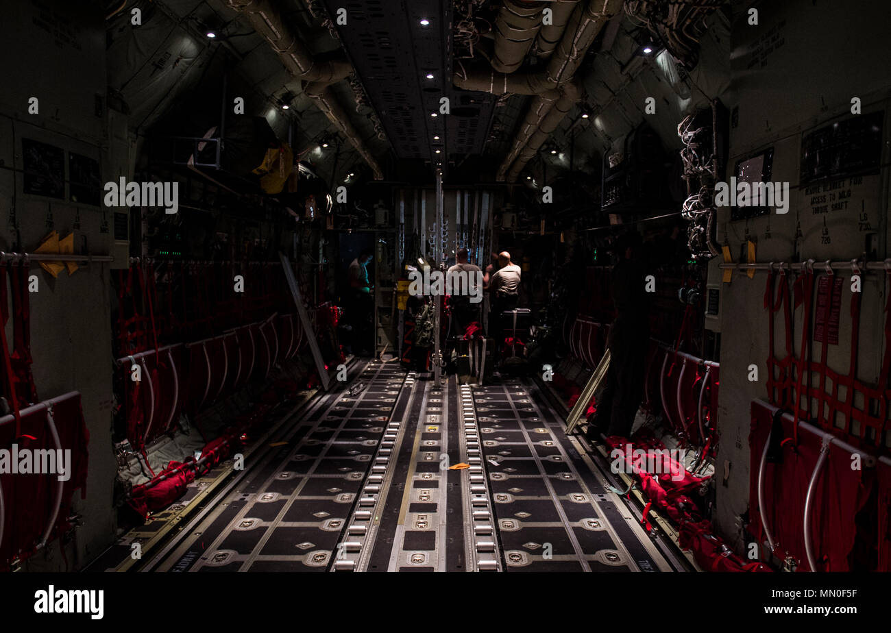 A U.S. Air Force aircrew from the 61st Airlift Squadron, Little Rock ...