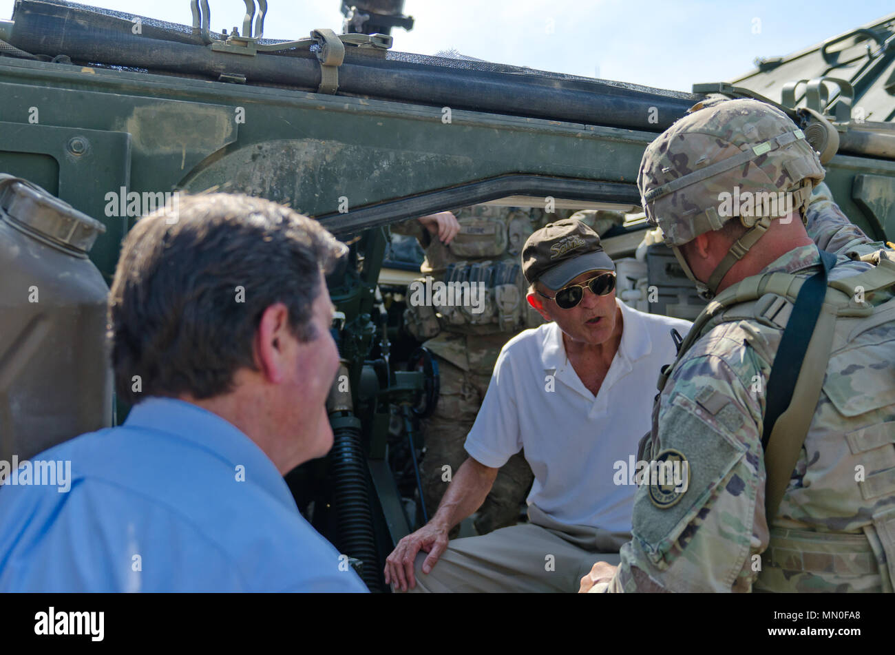 Representative Paul Cook discusses the capabilities of the M1129 ...