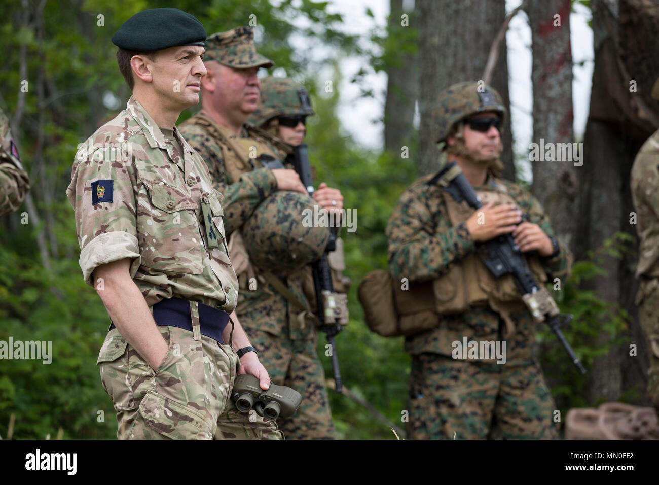 CAMP GRAYLING, Mich. – British soldier Brig. Gen. Charlie Collins ...