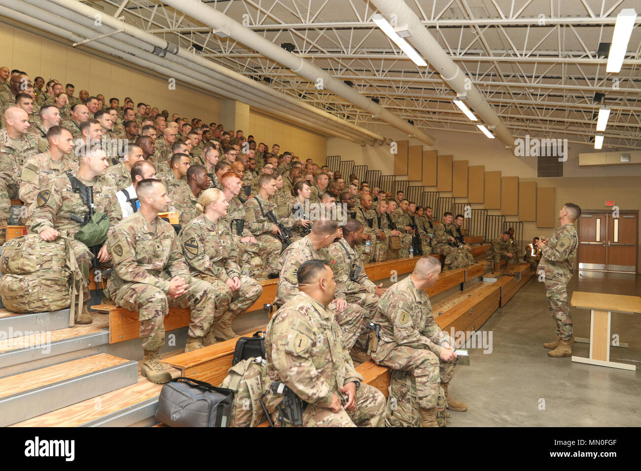 Command Sgt. Maj. Daniel Hendrex, 3rd Infantry Division command ...