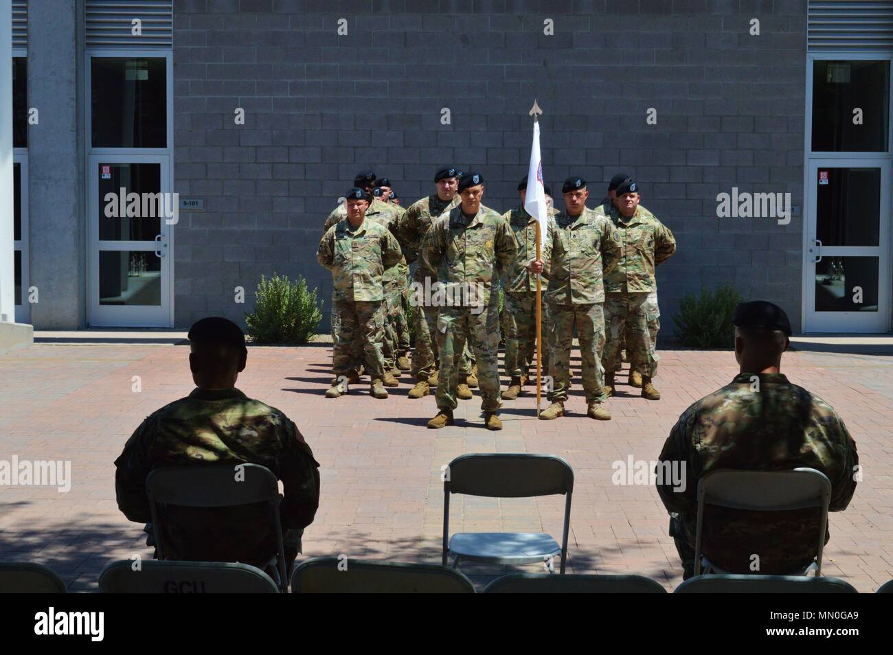 Incoming Phoenix Central Recruiting Company Commander Capt. James Hur ...