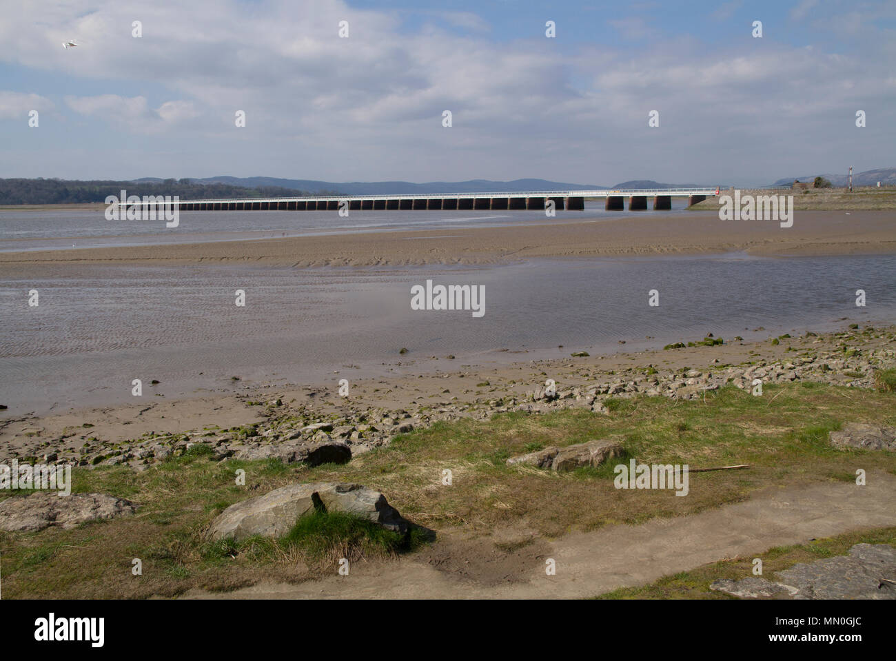 Kent Viaduct at Arnside in Cumbria Stock Photo - Alamy