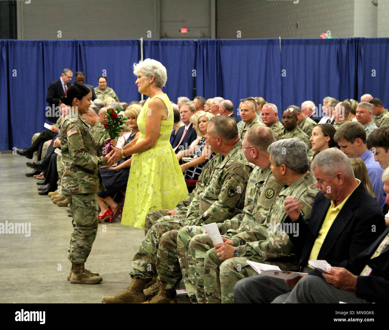During the 263rd Army Air and Missile Defense Command change of command ...