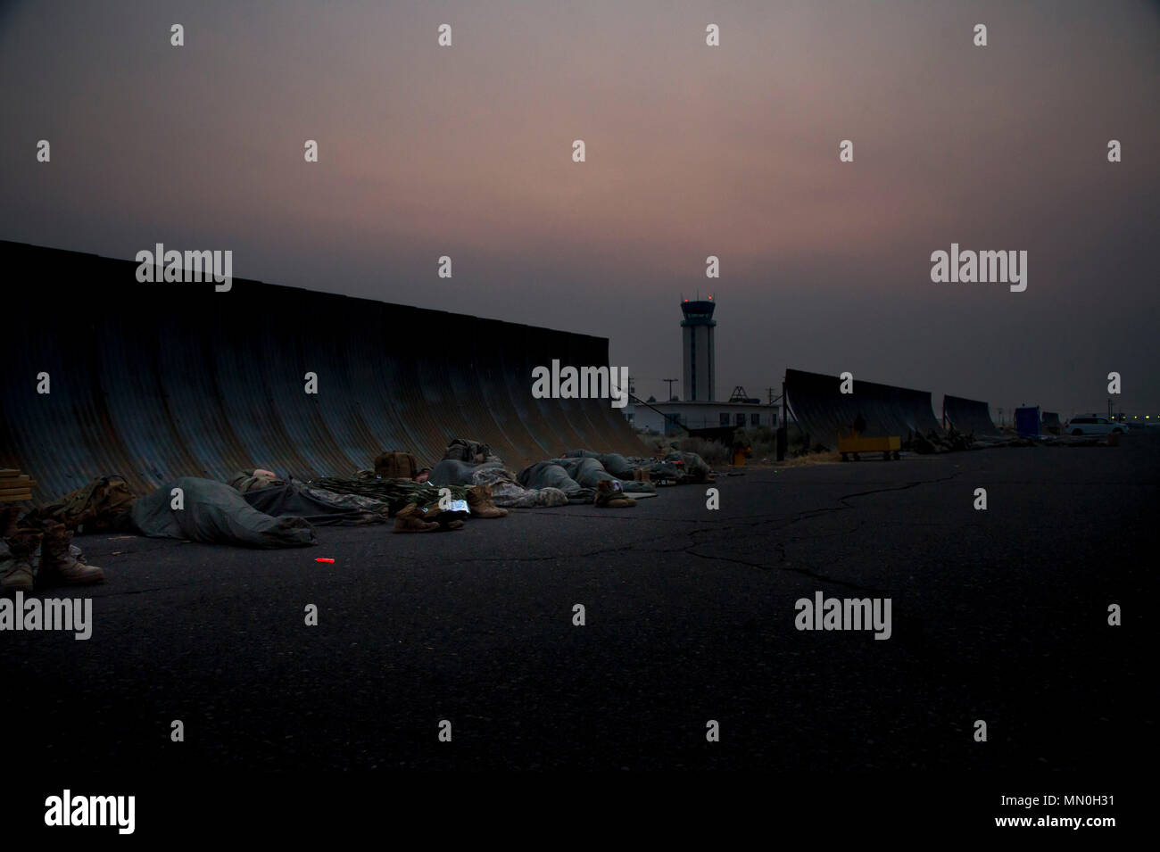 From Grant County International Airport In Moses Lake Stock Photos ...