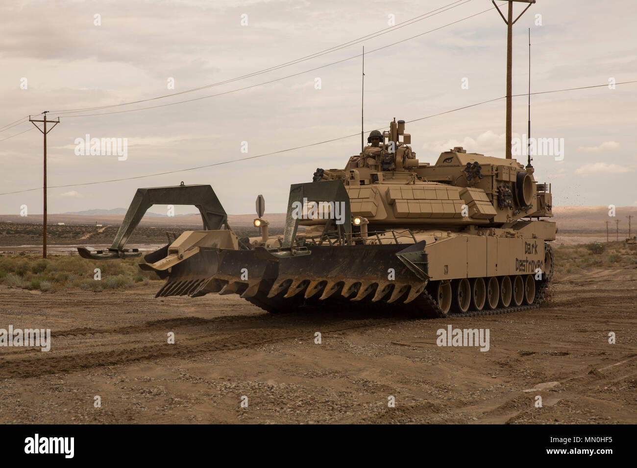 M1 assault breacher vehicle hi-res stock photography and images - Alamy