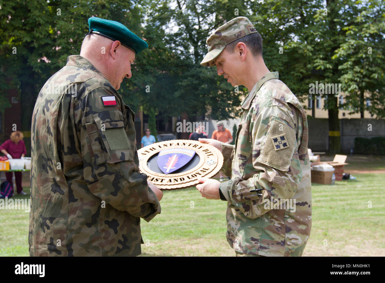 POZNAN, Poland- Lt. Col. Michael R. McCarson, chief of staff of the ...