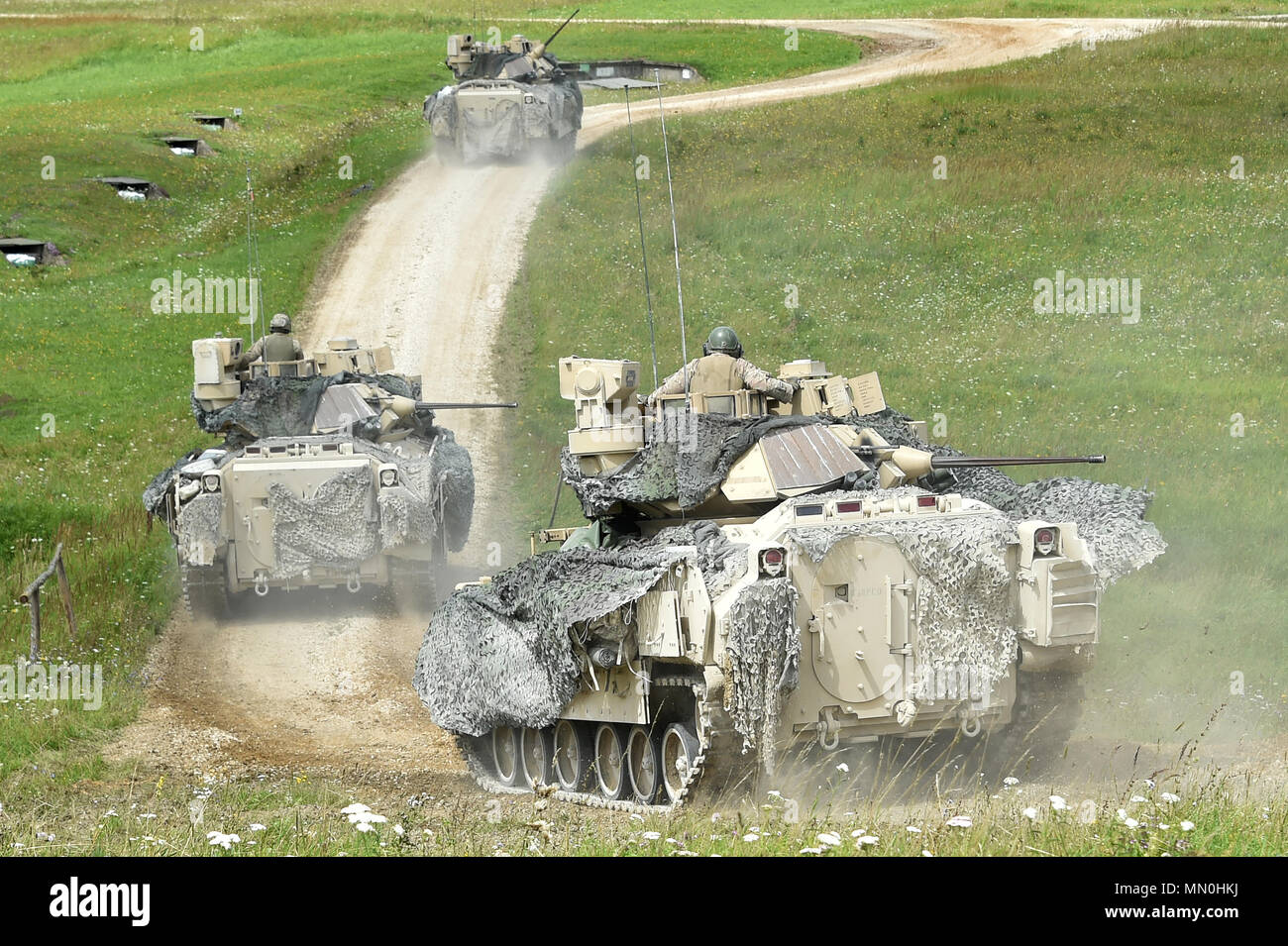 U.S. Soldiers with Chaos Company, 1st Battalion, 68th Armor Regiment ...