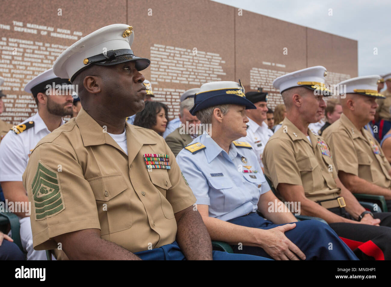 Sergeant Major of the Marine Corps Sgt. Maj. Ronald L. Green sits ...
