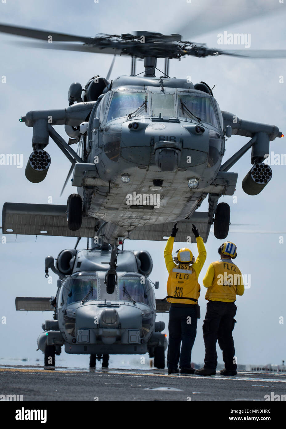 ATLANTIC OCEAN (Aug. 6, 2017) – An MH-60S Sea Hawk assigned to ...