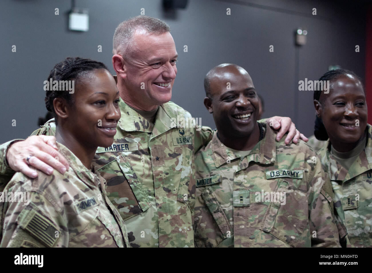 Brig. Gen. Robert Harter, Commanding General of the 316th Sustainment ...
