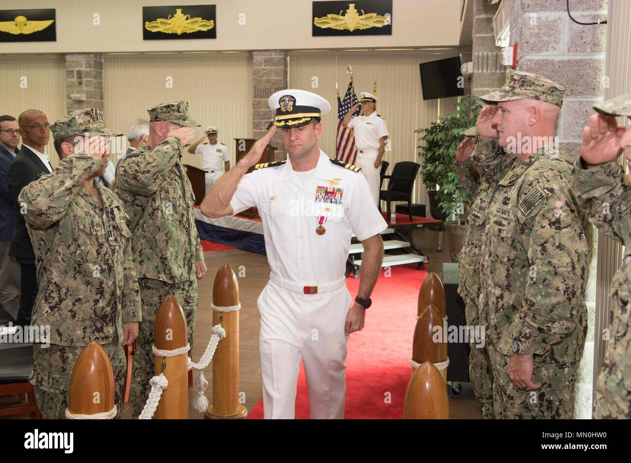 170804-N-TI567-116 STENNIS SPACE CENTER, Miss. -- Cmdr. Clay ...