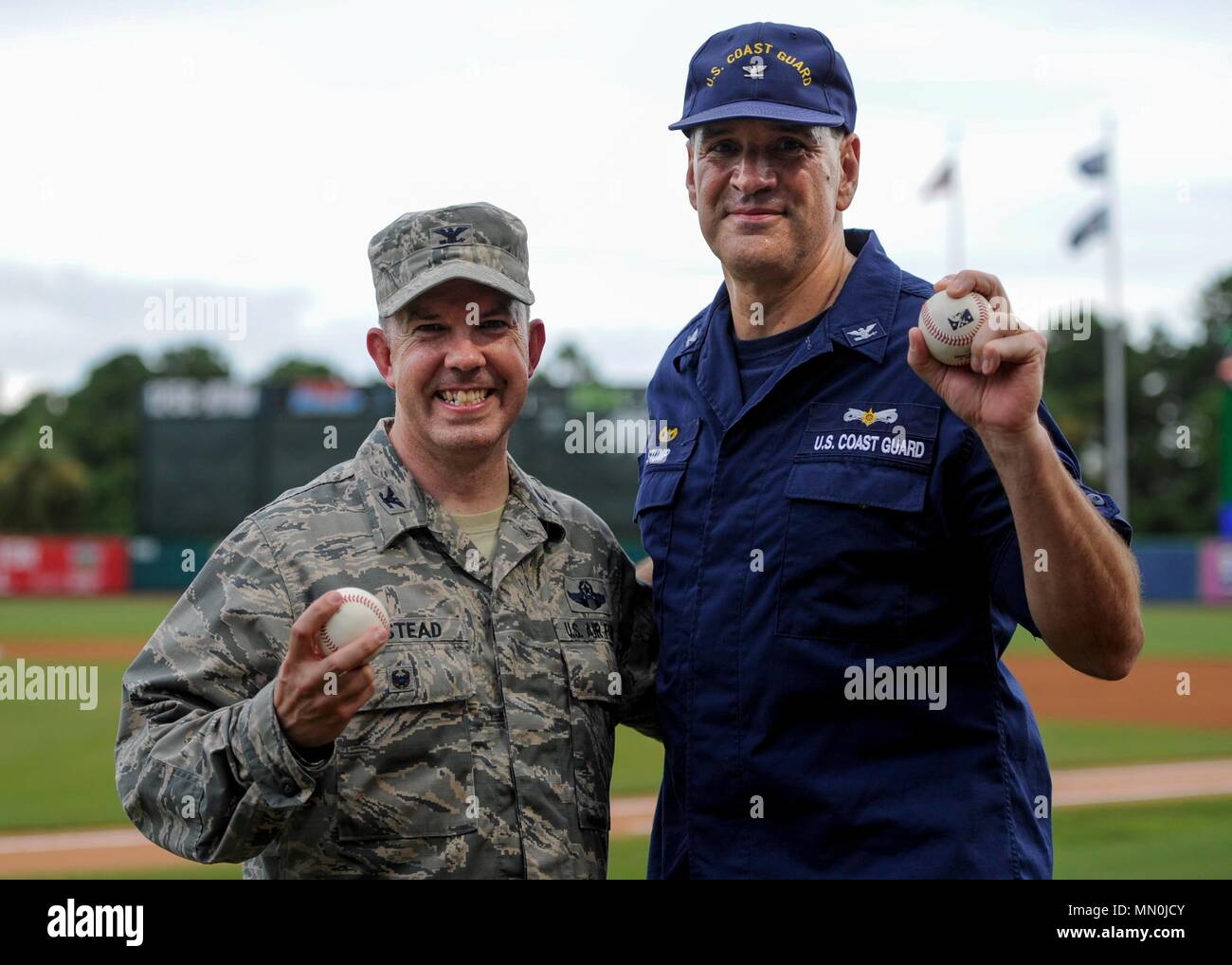 U.S. Air Force Col. Patrick Winstead, 437th Airlift Wing vice commander ...