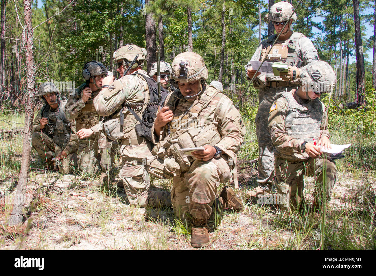 Fire support teams with 3rd Battalion,15th Infantry Regiment, 2nd ...