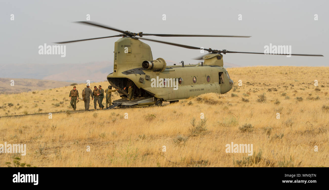 Chinook Drop Soldier