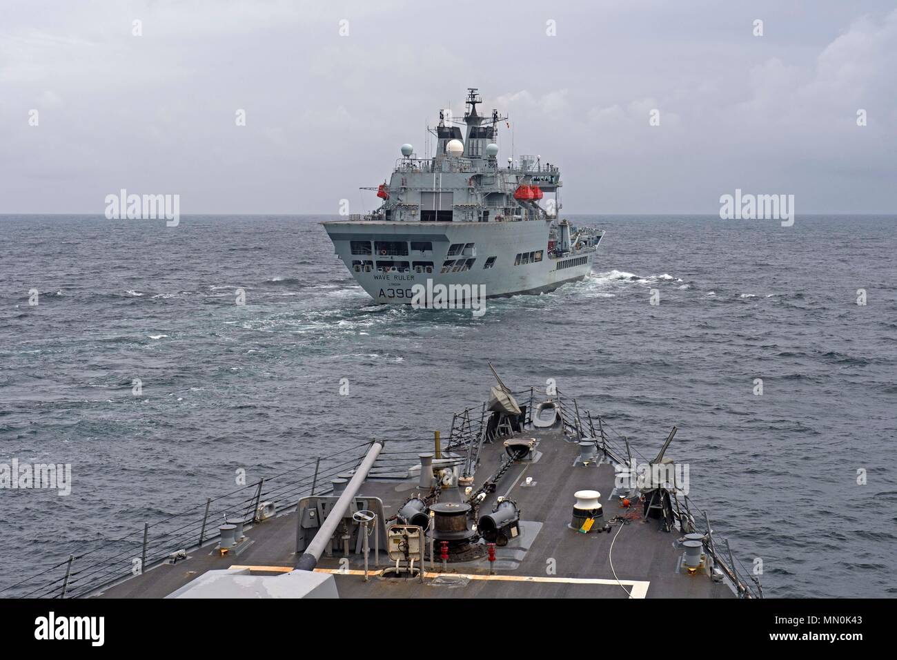 170804-N-NB178-023 MEDITERRANEAN SEA (Aug. 4, 2017) The Arleigh Burke ...