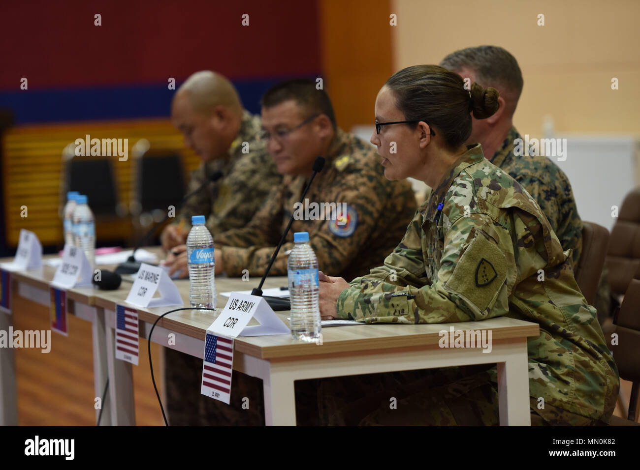 Alaska Army National Guard Lt. Col. Donna Johnson, 38th Troop Command ...