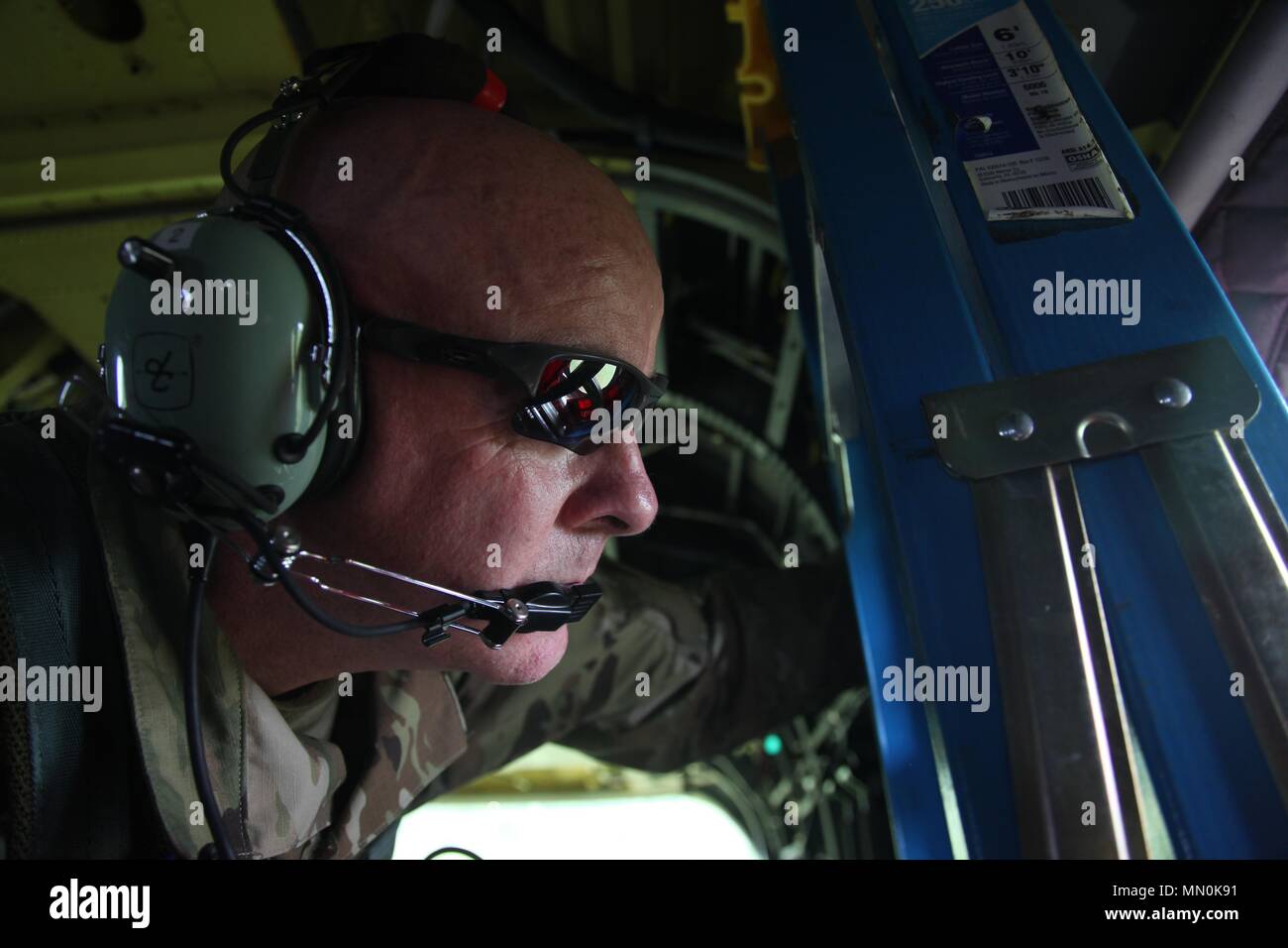 U.S. Army Master Sgt. Thomas O'Hare, from the 56th Troop Command Rhode ...