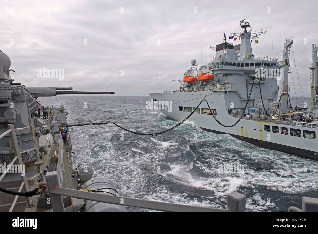 170804-N-NB178-033 MEDITERRANEAN SEA (Aug. 4, 2017) The Arleigh Burke ...