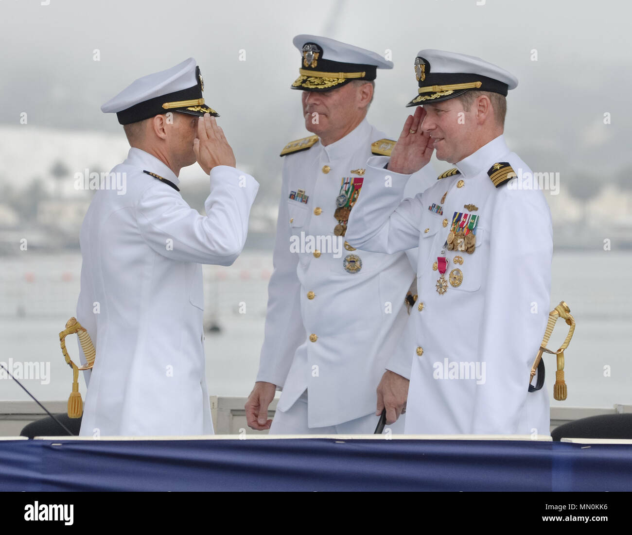 170803-N-HF252-0142 SAN DIEGO (August 3, 2017) Capt. Christopher ...