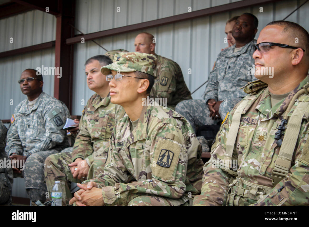 A group of Army Reserve Soldiers from the 335th Signal Command (Theater ...