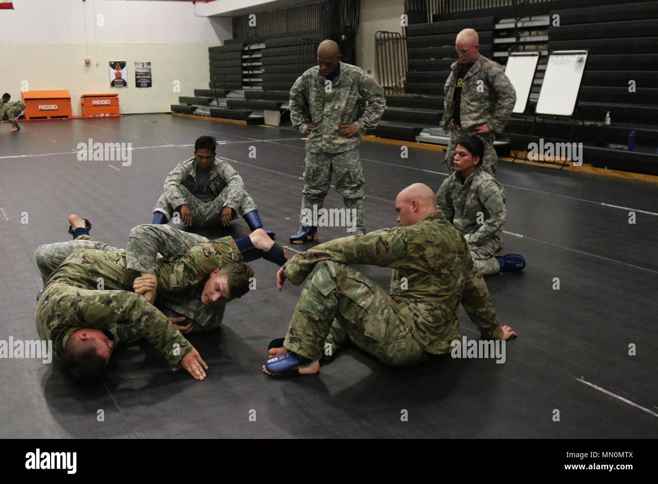 First Lt. Zachary Bregovi (second from left) with the 97th Military ...