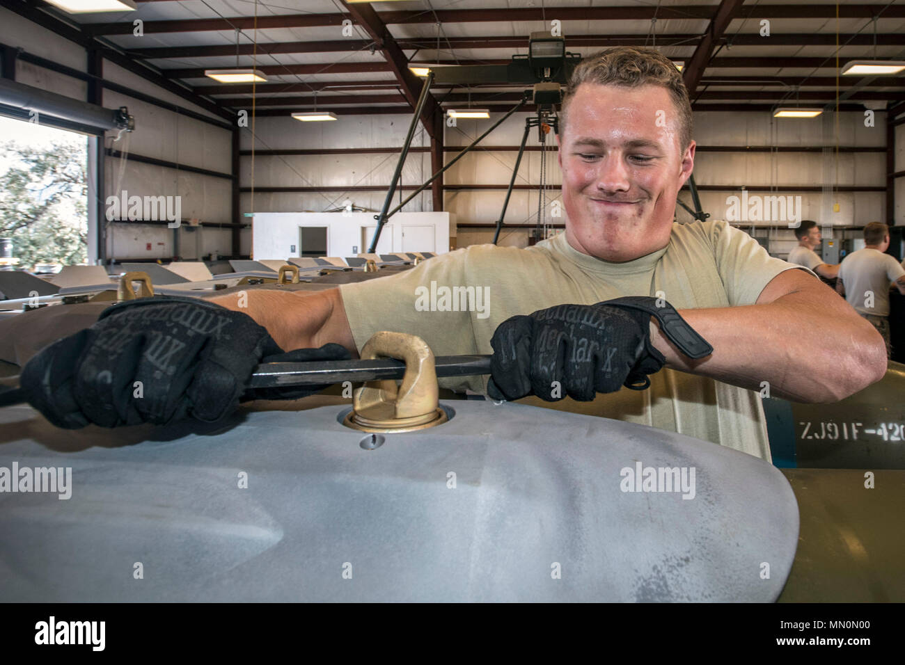 Airman 1st Class Gabriel Stone, 388th Maintenance Squadron Munitions ...