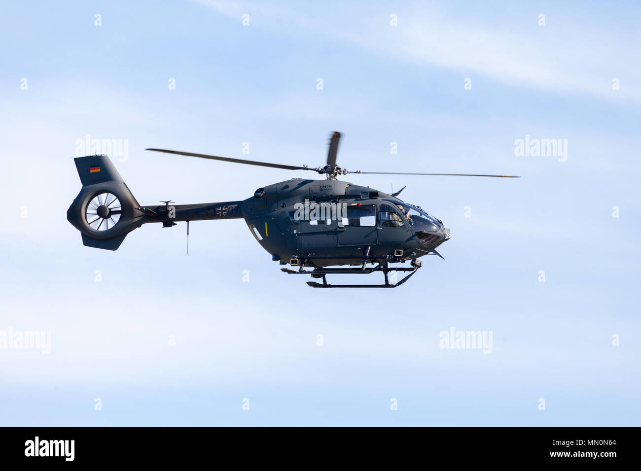 BERLIN / GERMANY - APRIL 28, 2018: German military H145M from Airbus ...
