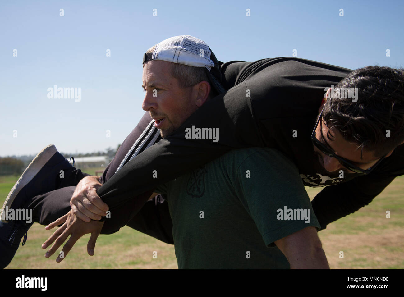 Combat Fitness Test (Fireman Carry) is a military physical evaluation ...