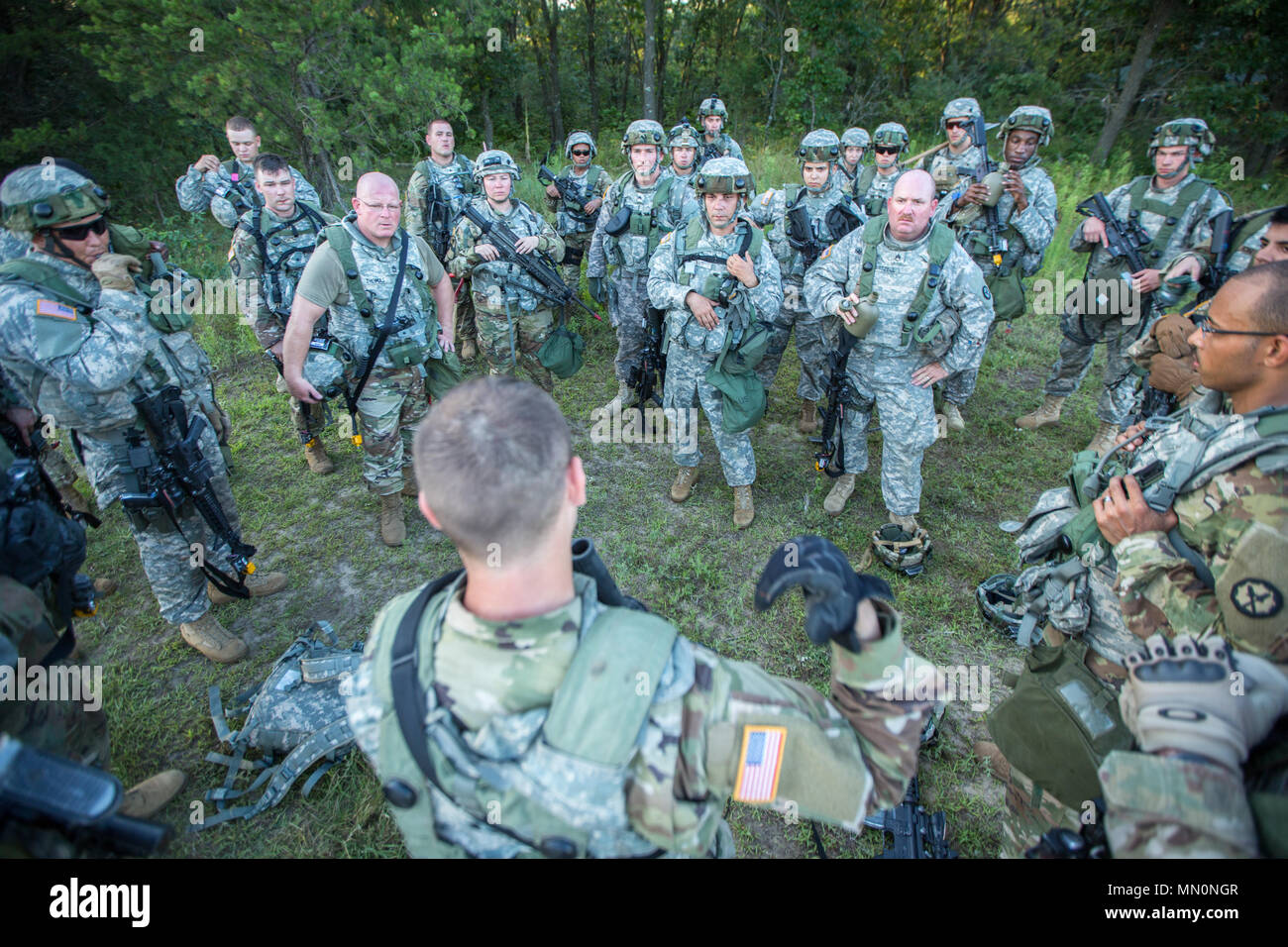 U.S. Army Soldiers of the 320th Military Police Company conduct an ...