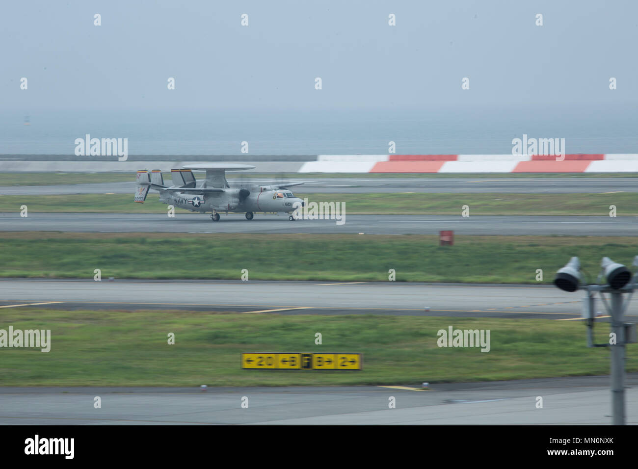 E-2D Advanced Hawkeye aircraft with Carrier Airborne Early Warning ...