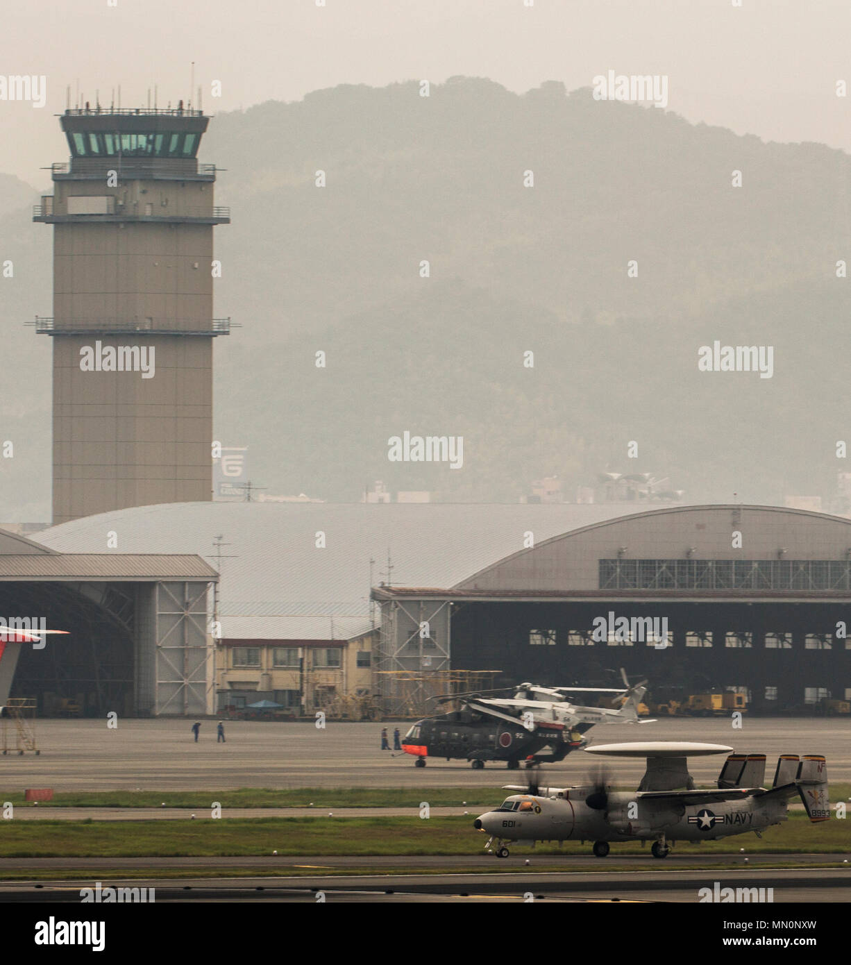 E-2D Advanced Hawkeye aircraft with Carrier Airborne Early Warning ...