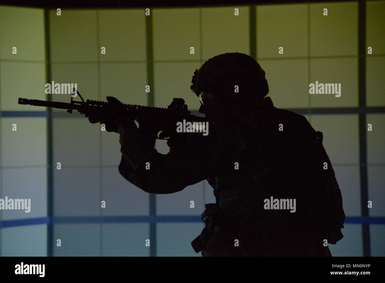 A U.S. Soldier, assigned to Bravo Troop, 1st Squadron, 91st Cavalry ...