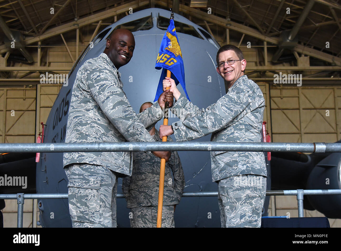 Col. Marlon Crook, incoming commander of the 105th Mission Support ...