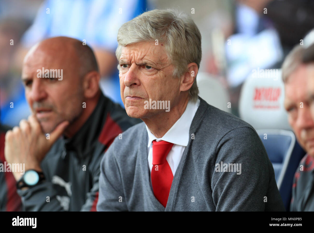 Arsenal manager Arsene Wenger during the Premier League match at the ...