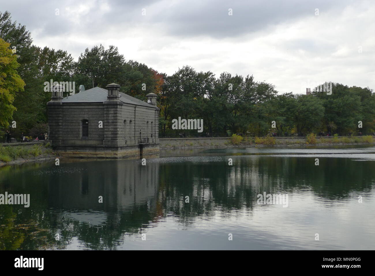 South Gate House in New York Central Park Stock Photo - Alamy
