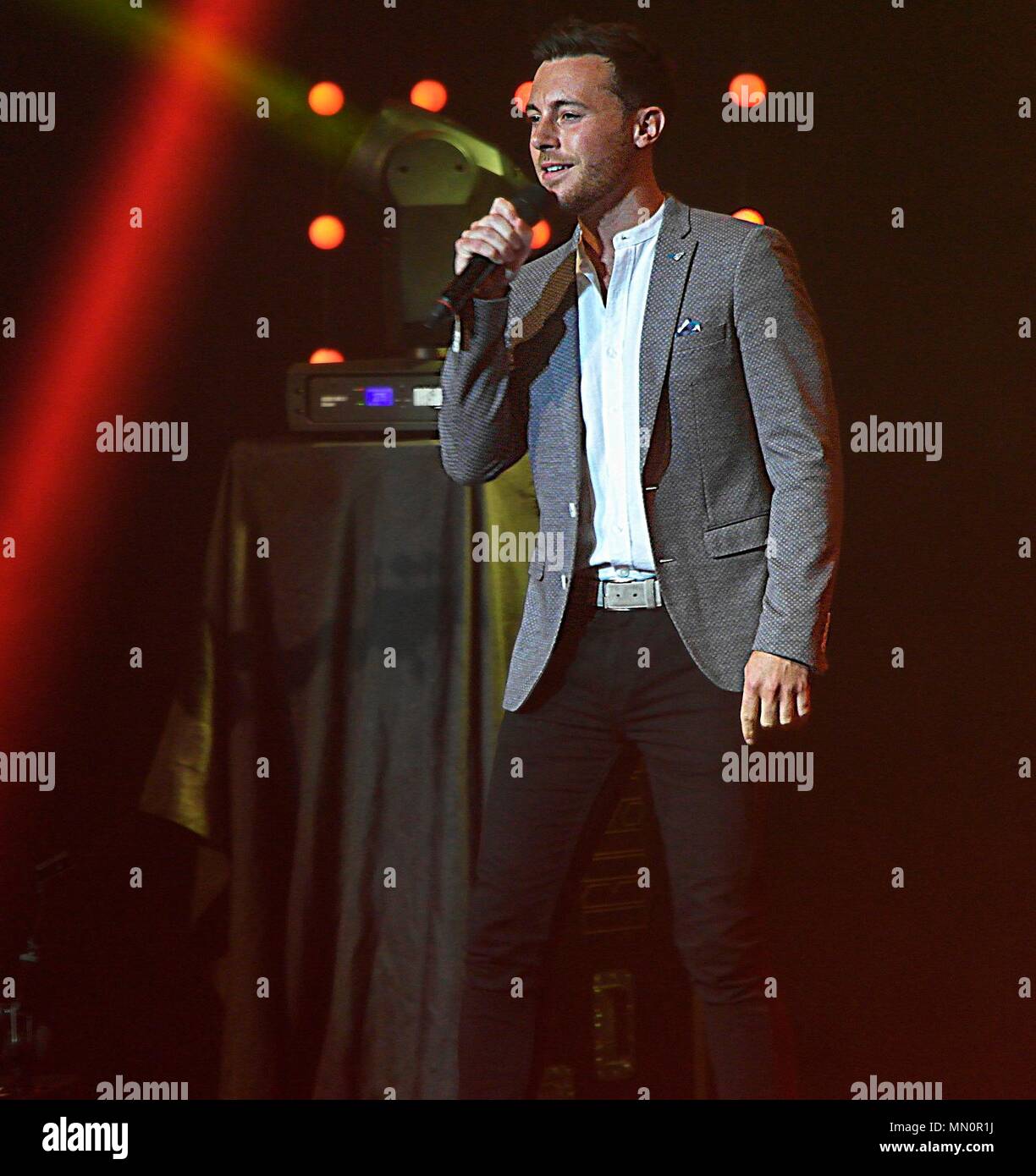 Multiple valuesRhyl,Uk, Ireland crooner Nathan Carter performs to sell ...