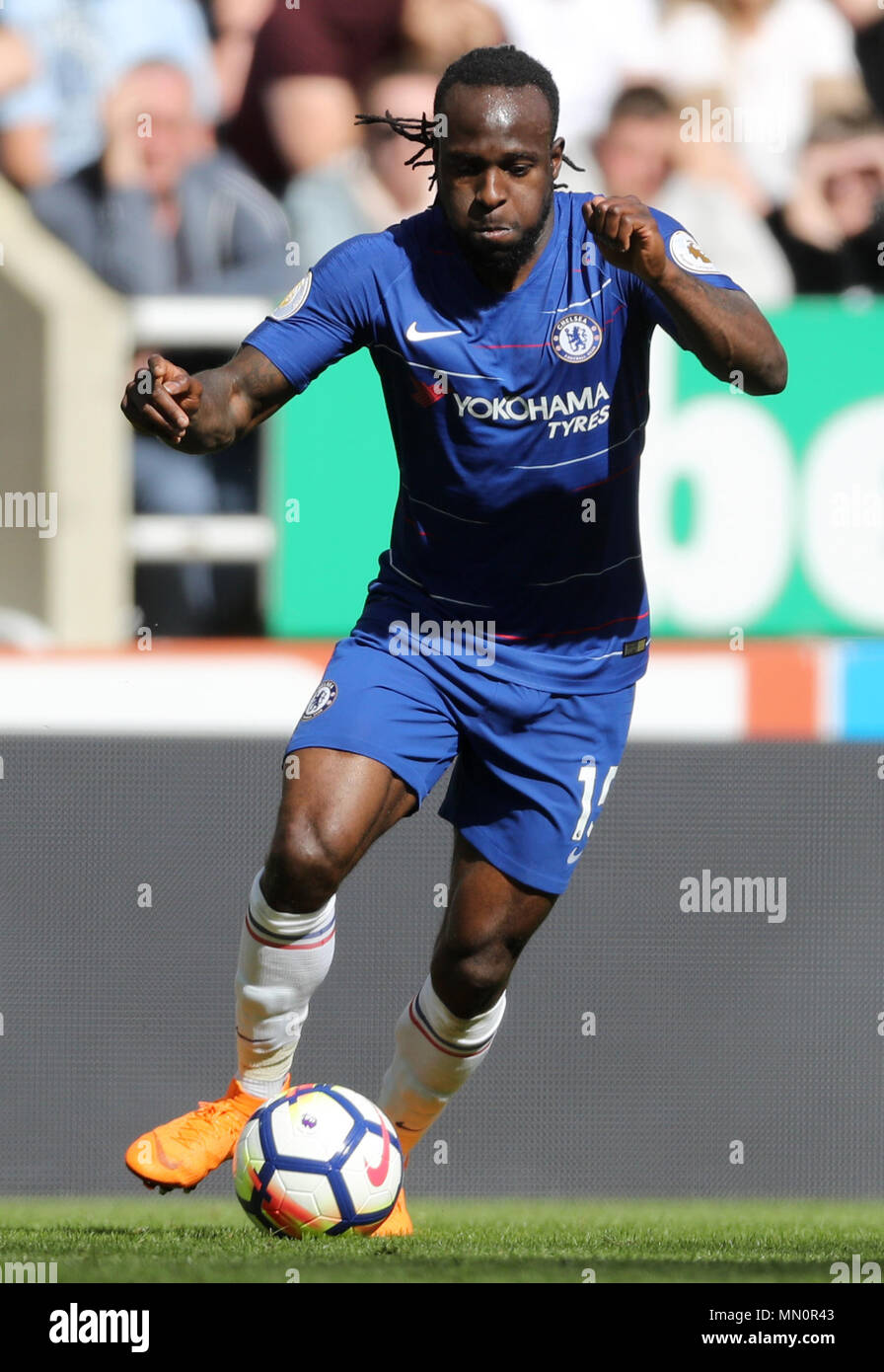Chelsea's Victor Moses during the Premier League match at St James ...
