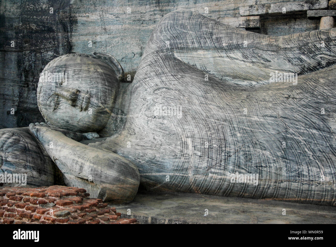 Gal Viharaya at the Ancient City of Polonnaruwa, Polonnaruwa District ...