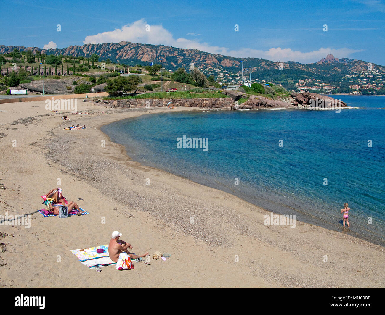 Agay beach hi-res stock photography and images - Alamy