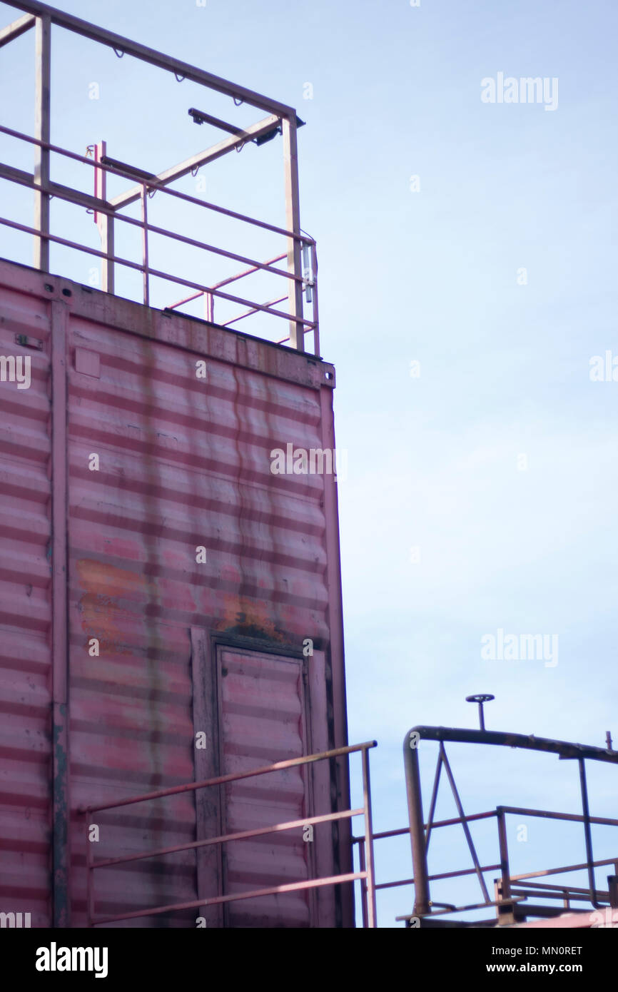 Fire station firefighter training equipment used by fireman to simulate ...