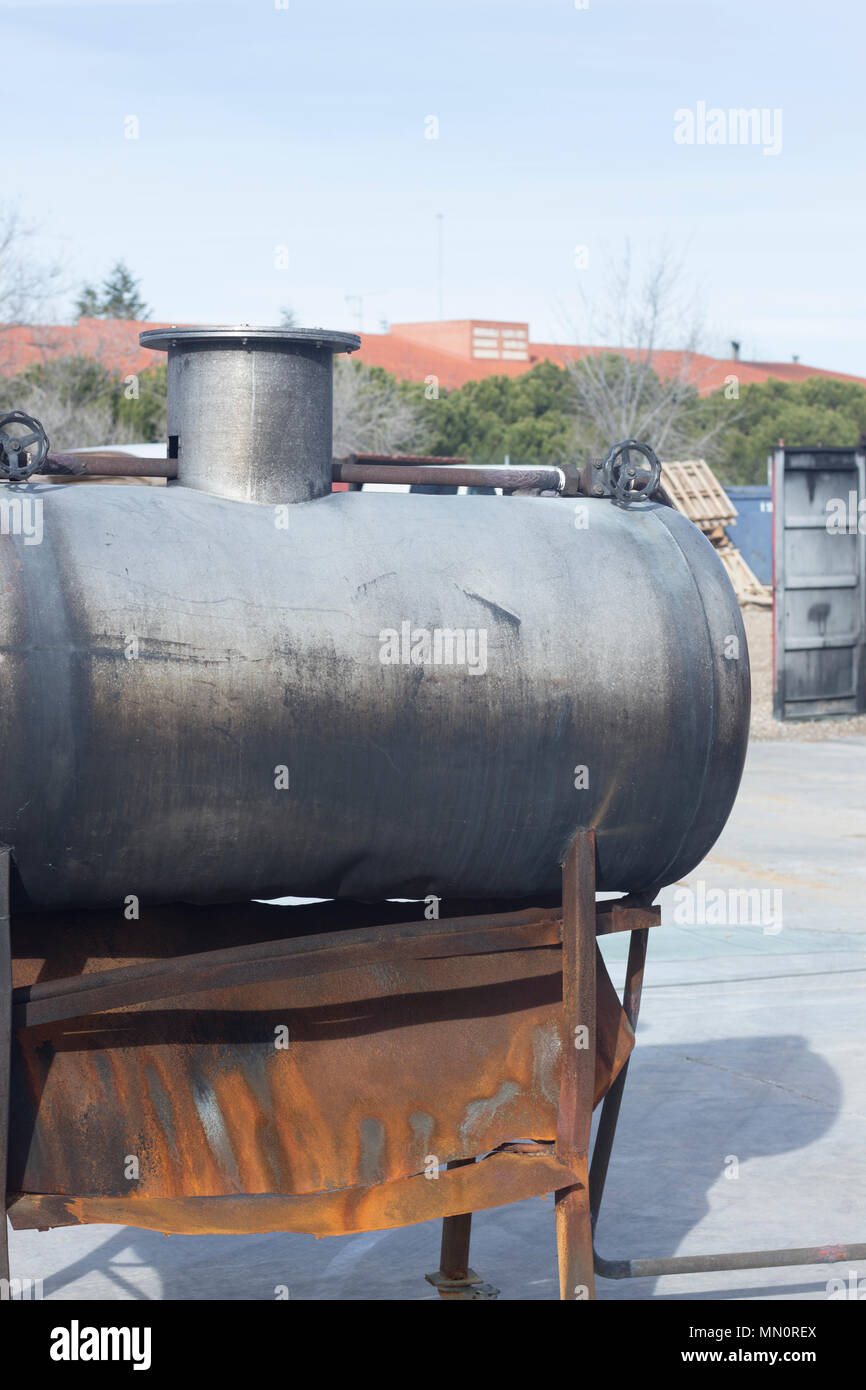 Fire station firefighter training equipment used by fireman to simulate ...