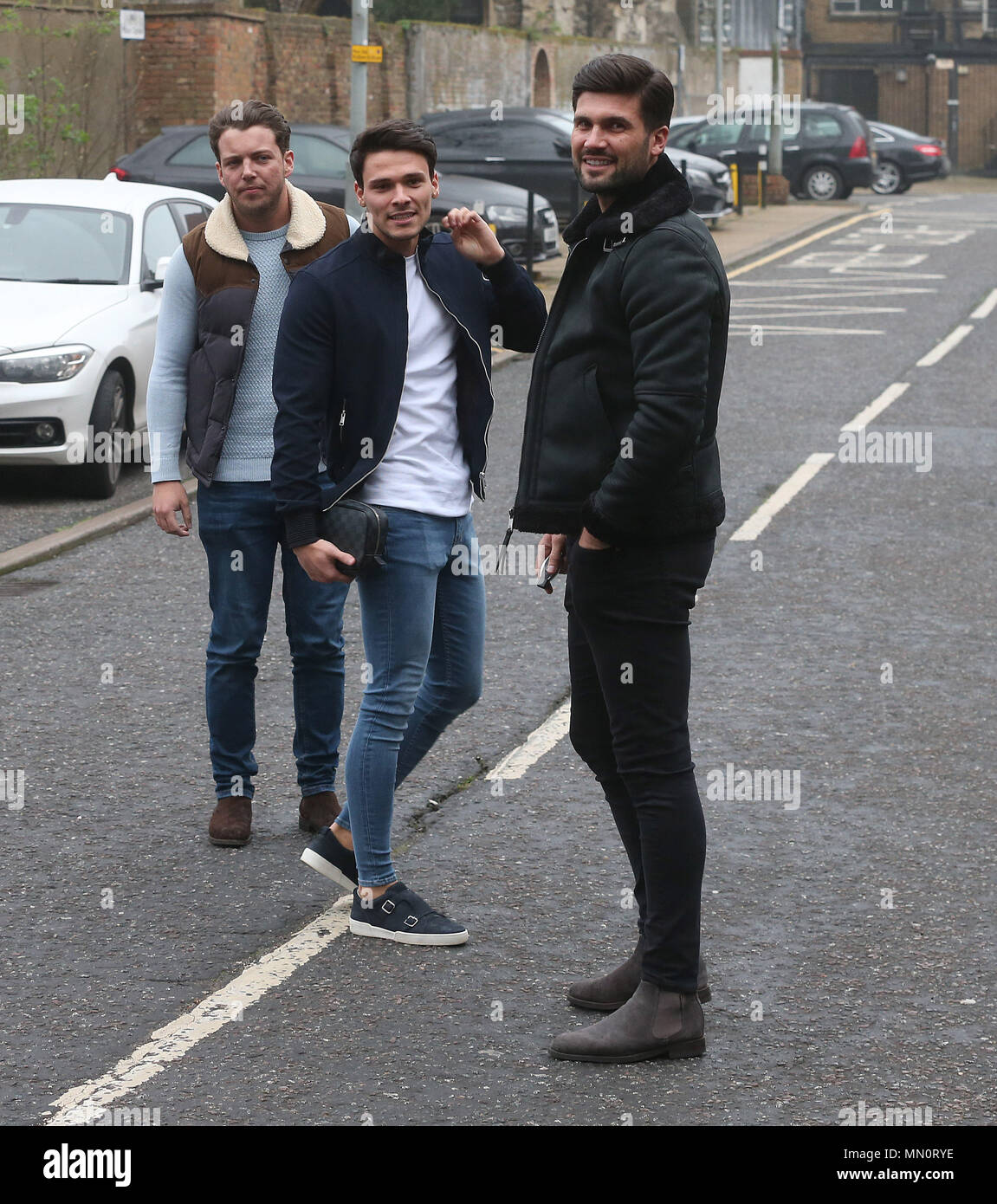 The cast of TOWIE filming scenes in Imperium 38 Nightclub in Romford ...