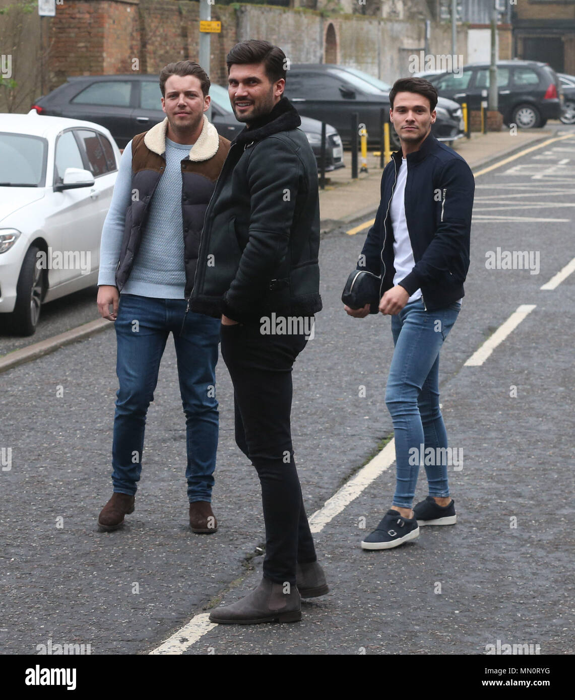 The cast of TOWIE filming scenes in Imperium 38 Nightclub in Romford ...