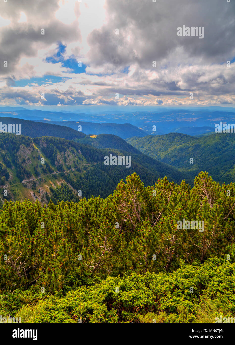 Beautiful mountain landscape Stock Photo - Alamy
