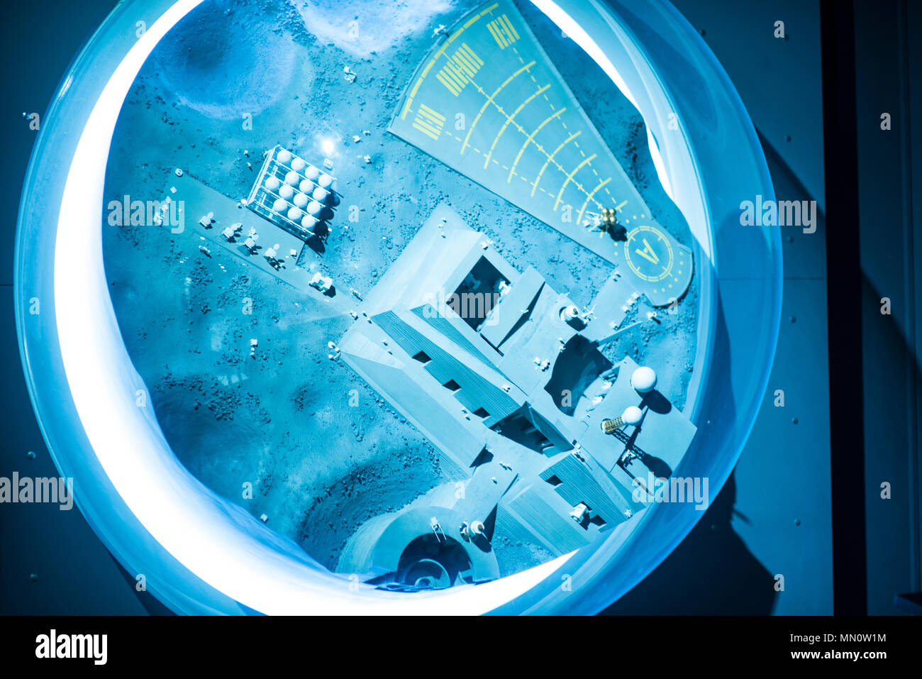 Lunar space base. Planet Prepare Space Rover for Planet's Surface ...